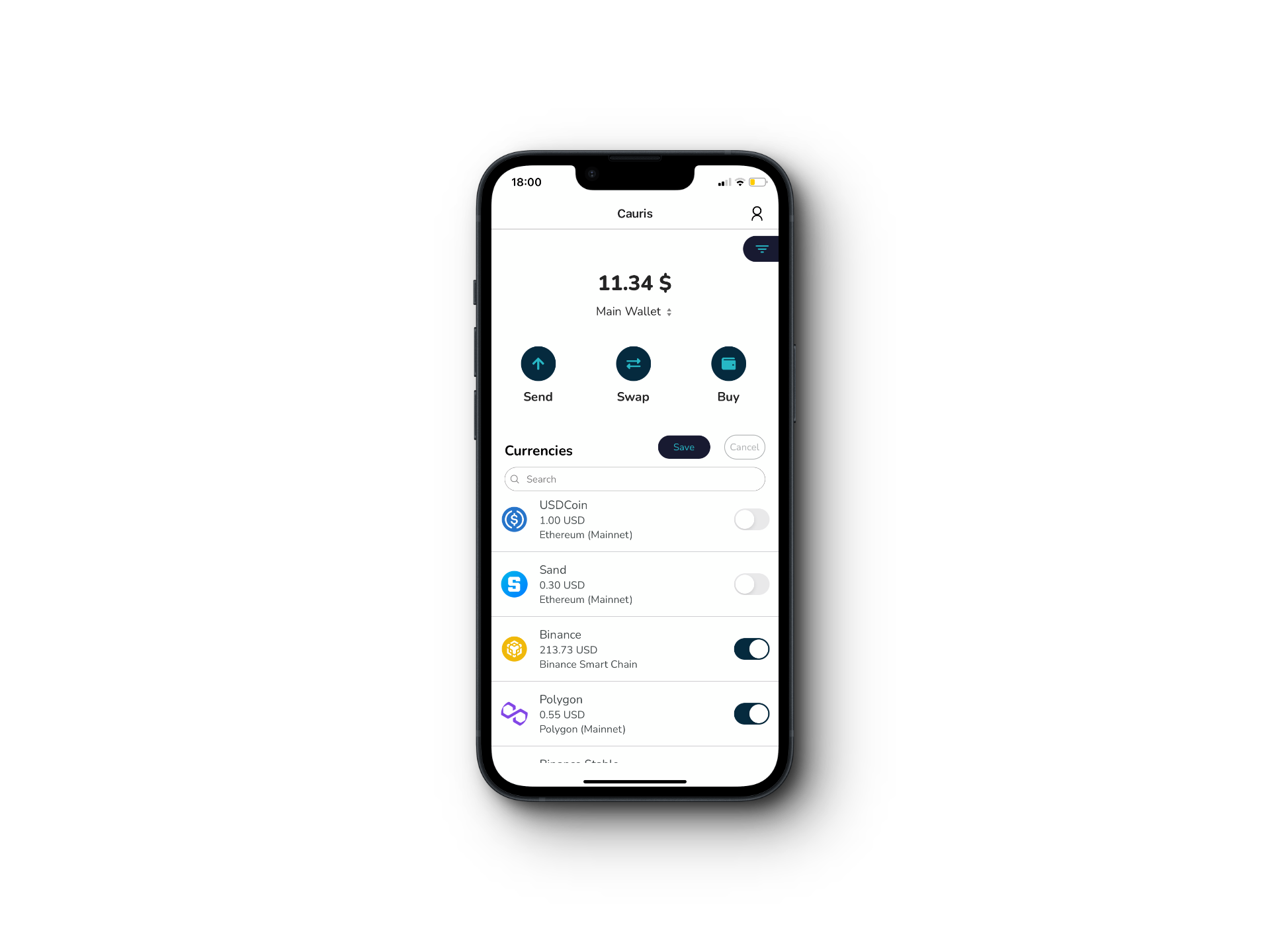 CAURIS Wallet - Easy crypto for you